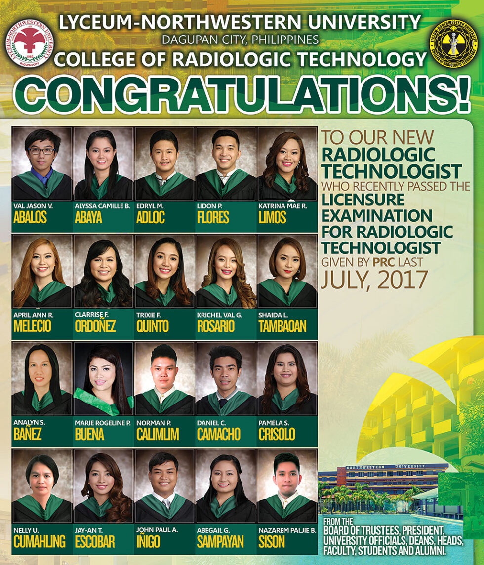 College of Radiologic Technology | Lyceum Northwestern University