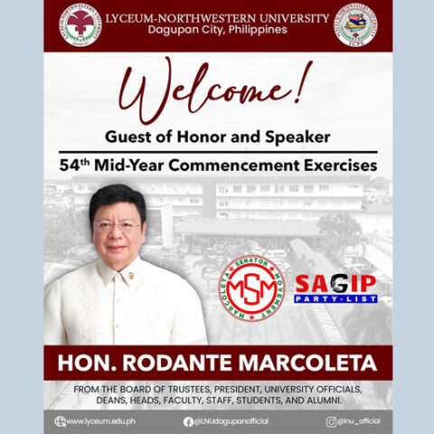 54th Mid-Year Commencement Exercises – IGPS | Lyceum Northwestern ...