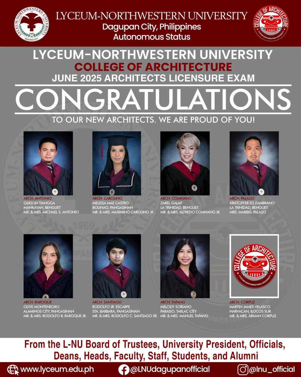 Congratulations to the Lyceum-Northwestern University College of Architecture for their ...